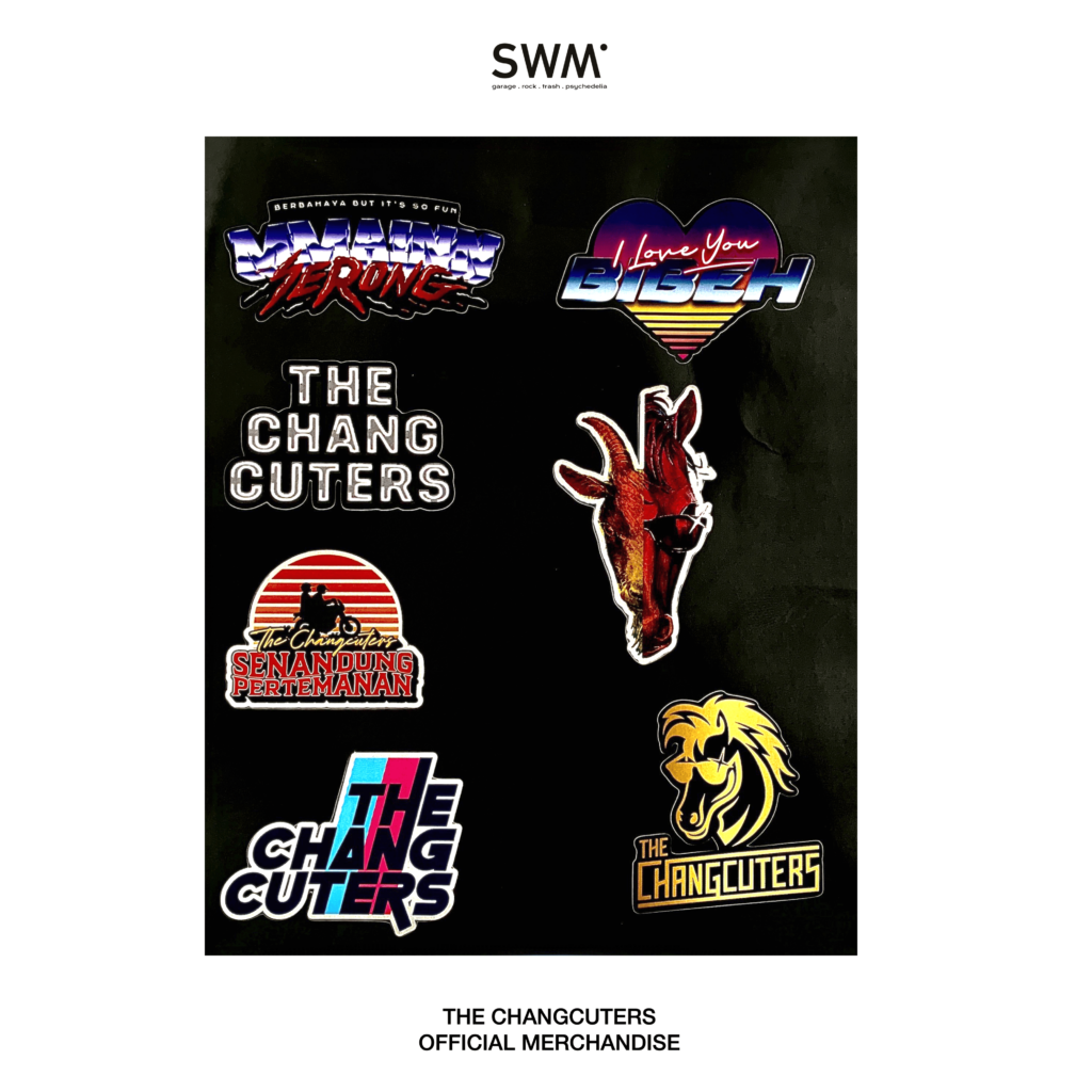 STIKER PACK THE CHANGCUTERS - LOGO - POPS Shop